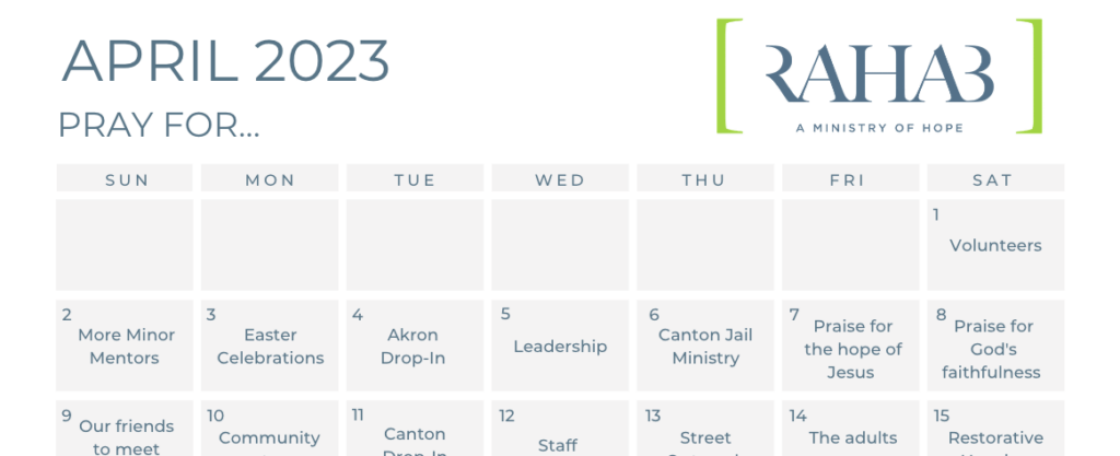 Quick Links - RAHAB Ministries