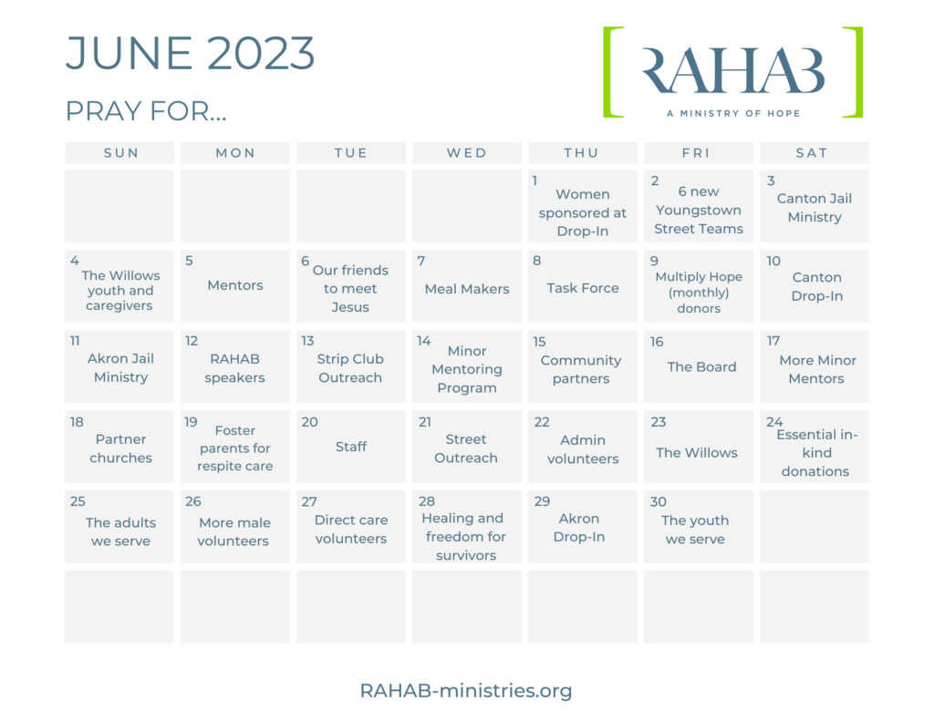 Quick Links - RAHAB Ministries